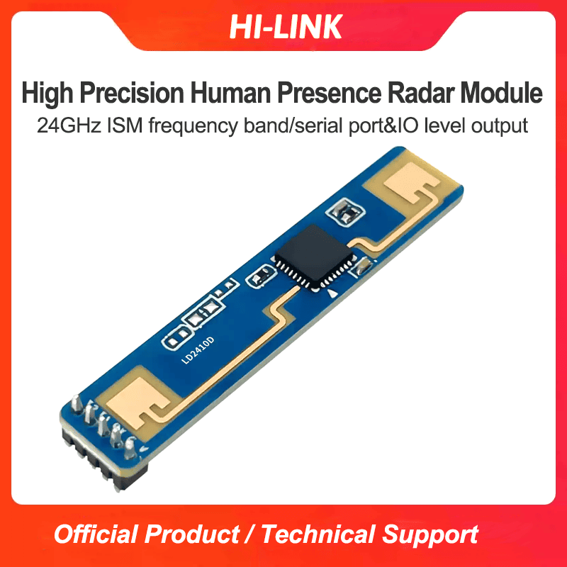 24G Human Presence Sensing Module LD2410D Mmwave Radar Sensing Switch Intelligent Sensor Radar ...